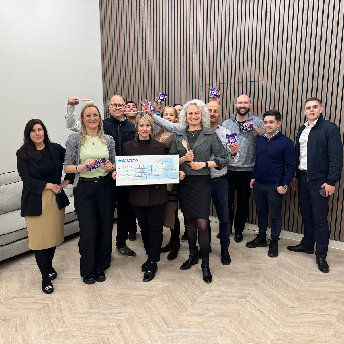 ETC Supplies Snowball Relay Race Supports Action for Children