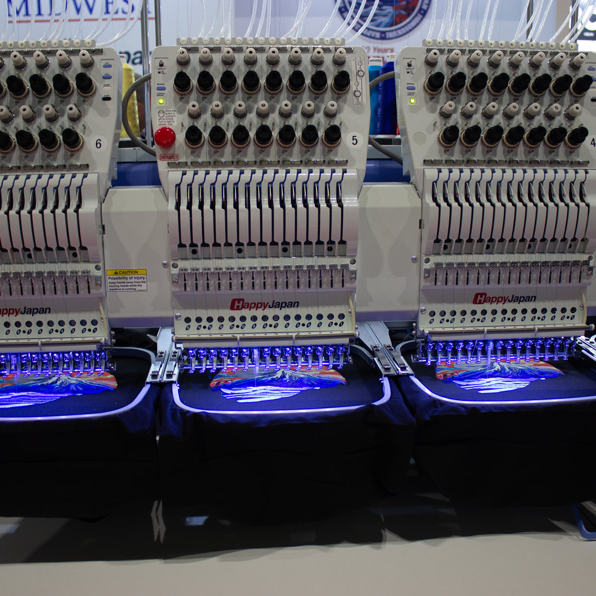 Emb-Adjusting Take Up Levers