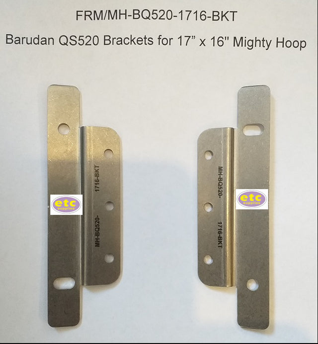 Mighty Hoop Brackets